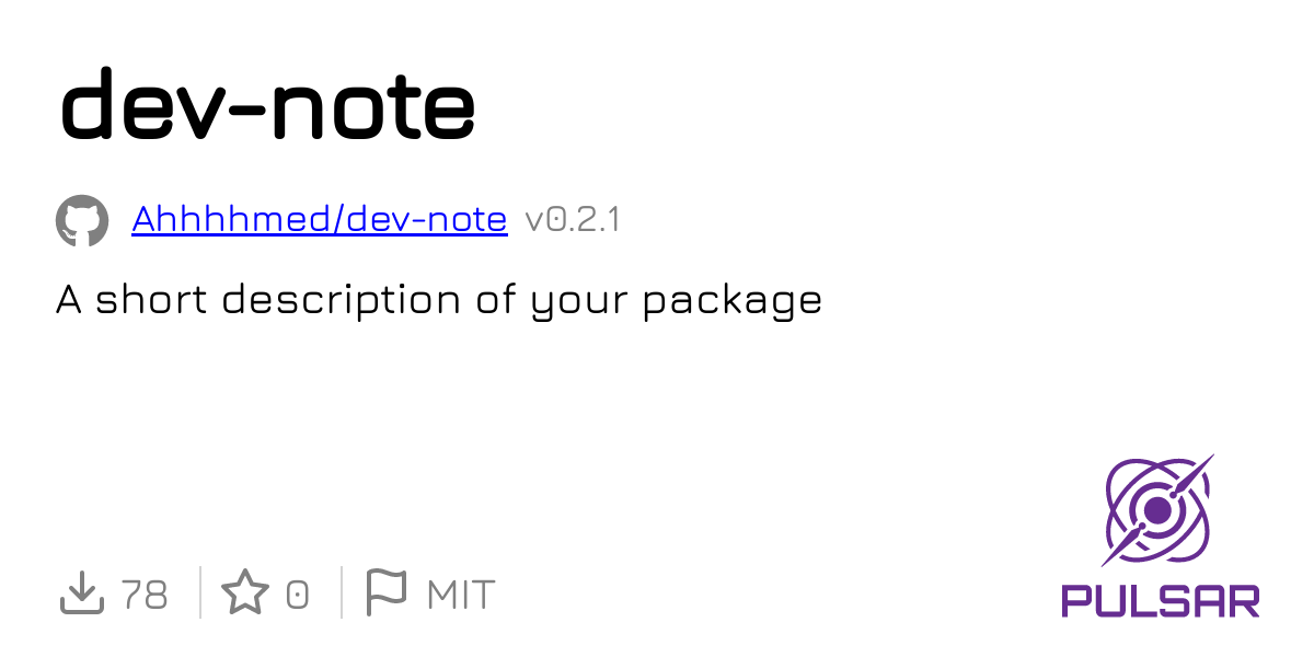 dev-note dev-note