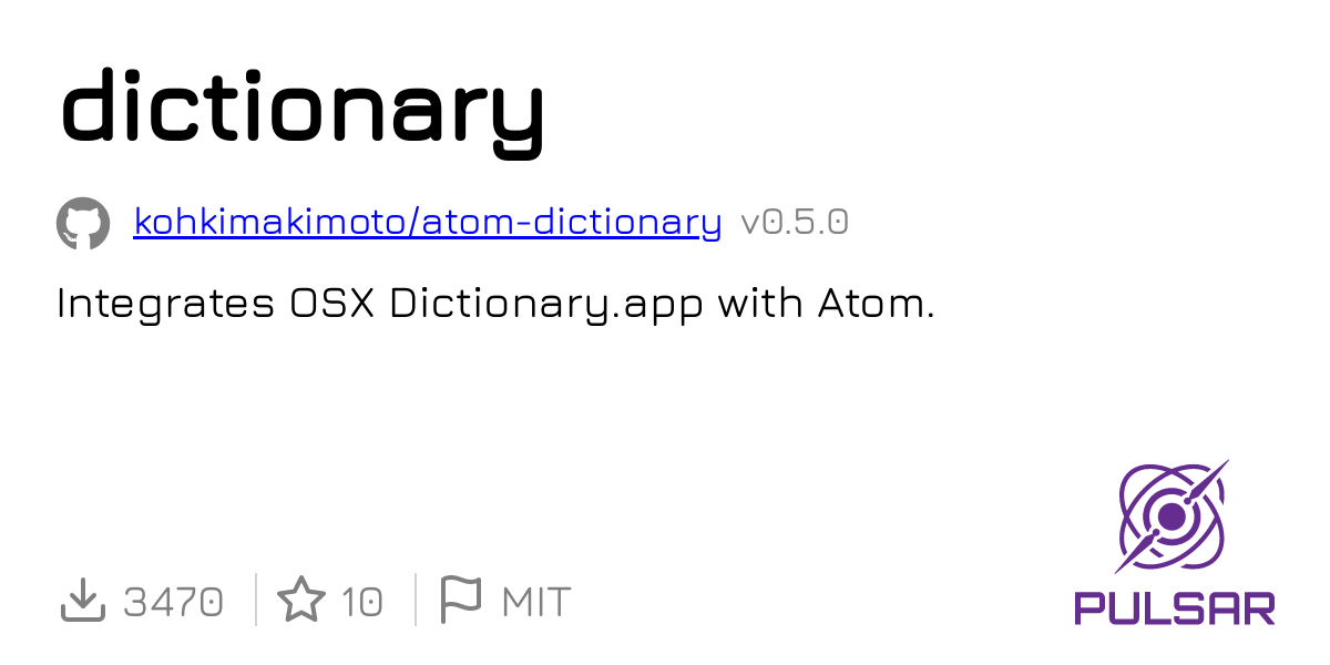 dictionary