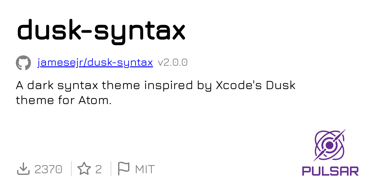 Dusk Syntax 