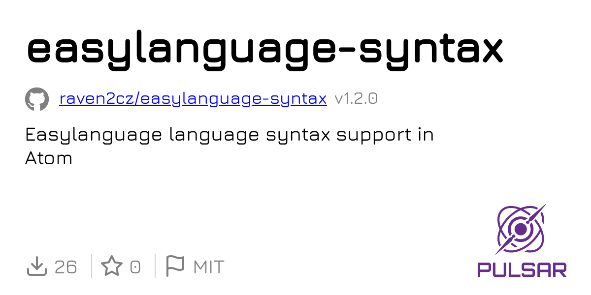 easylanguage-syntax