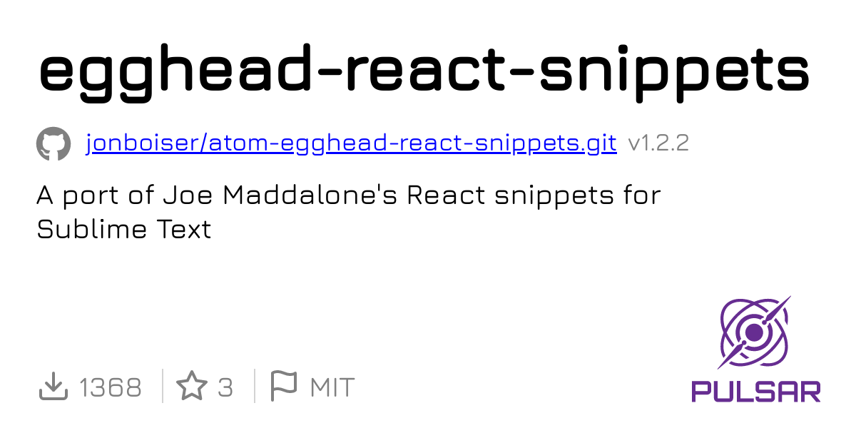 egghead-react-snippets egghead-react-snippets