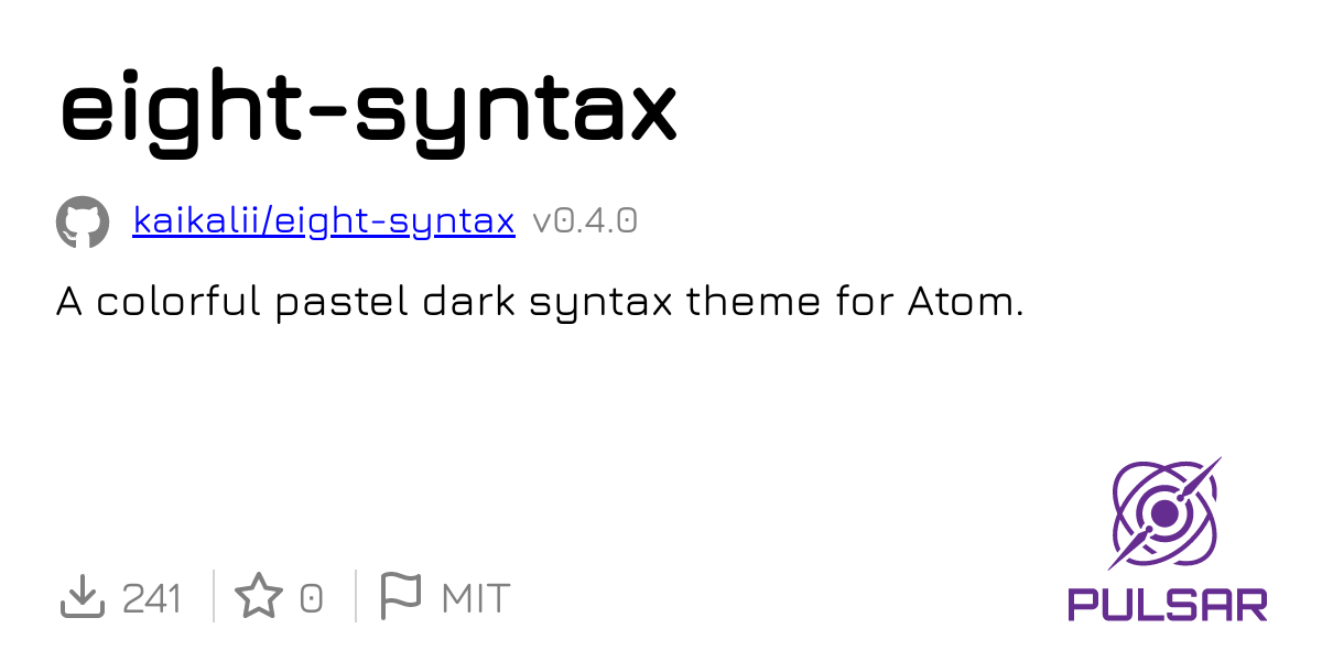eight-syntax