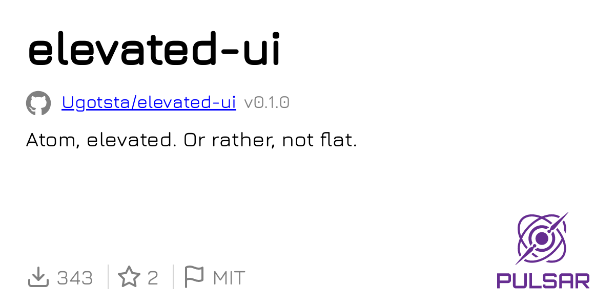 elevated-ui