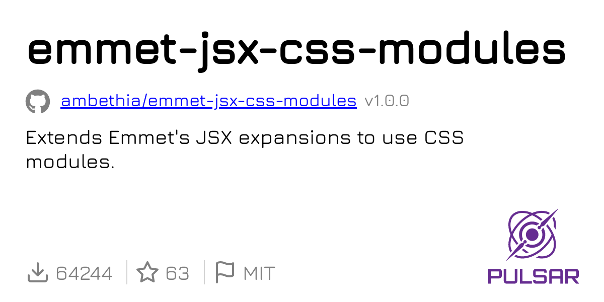 emmet-jsx-css-modules emmet-jsx-css-modules