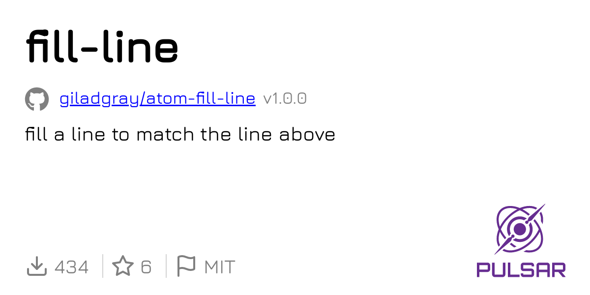 fill-line