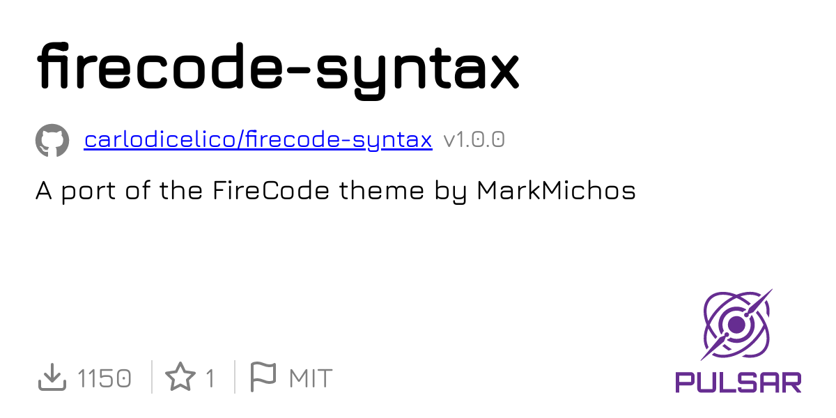 firecode-syntax