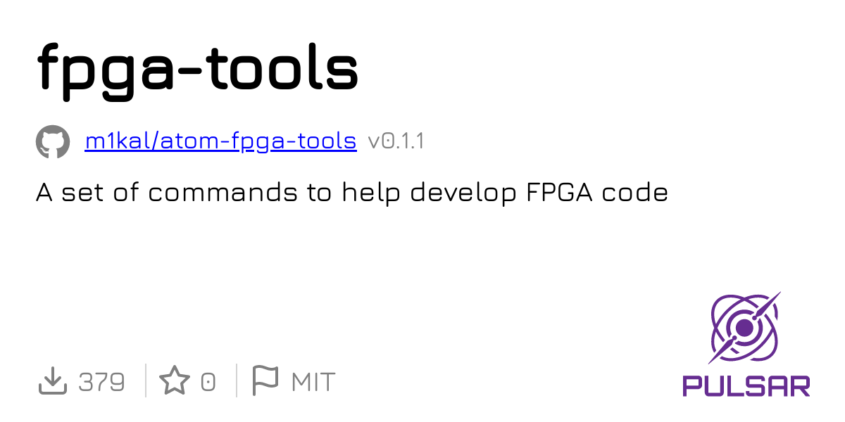Fpga Tools