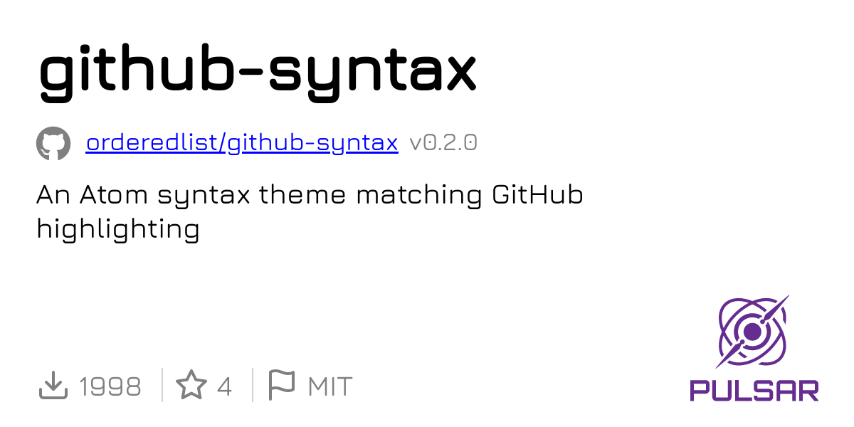 github-syntax