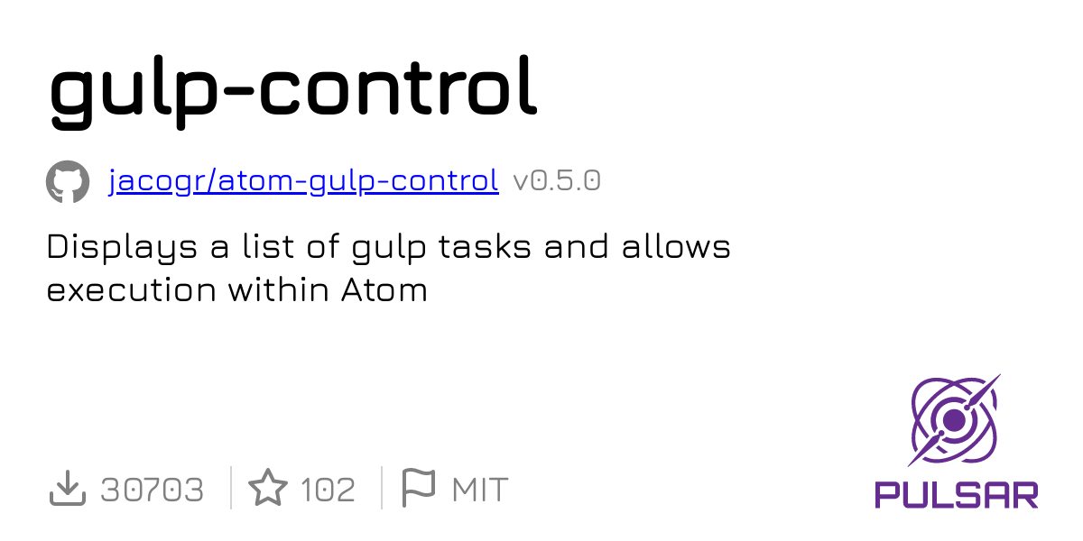 Gulp Control