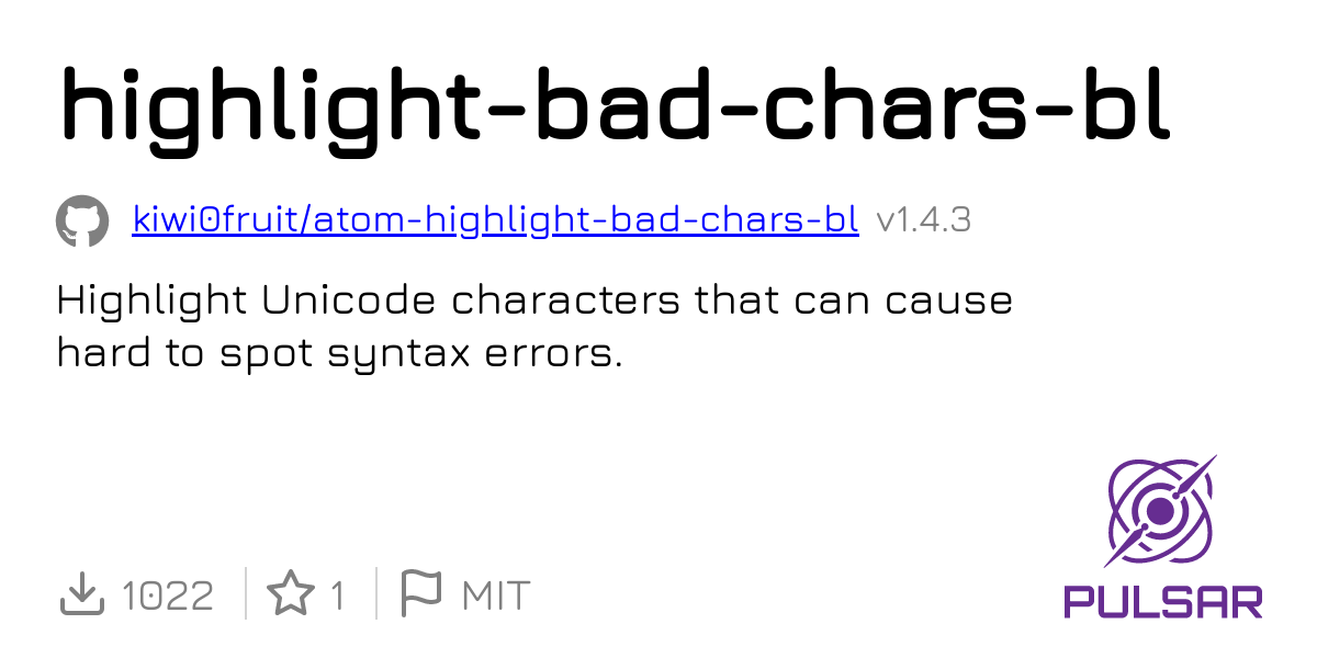 highlight-bad-chars-bl