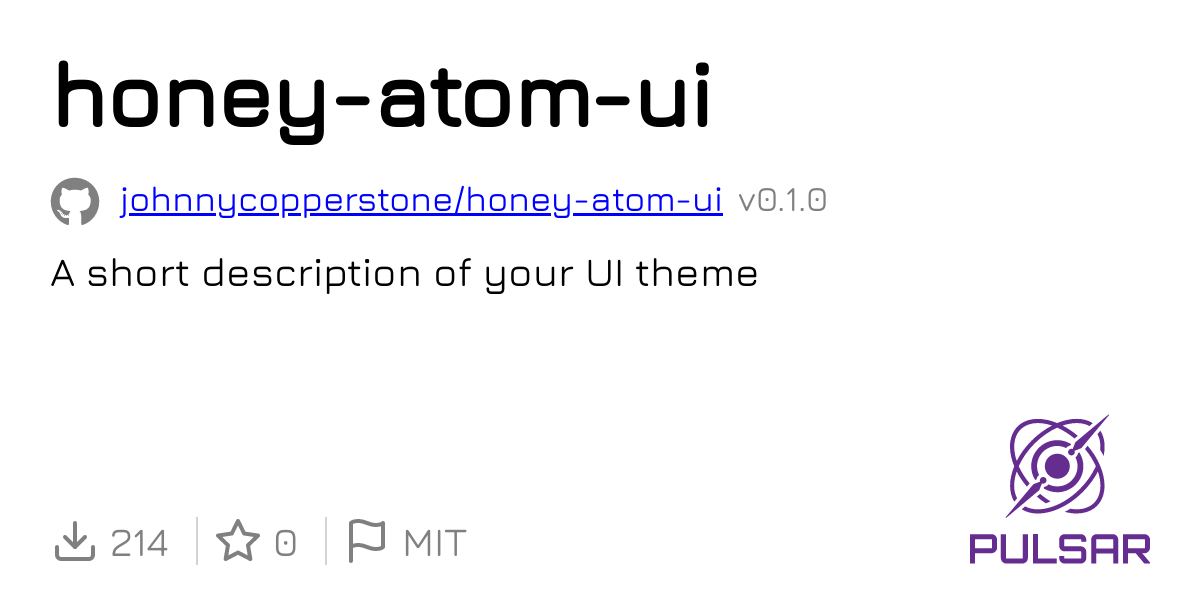 honey-atom-ui