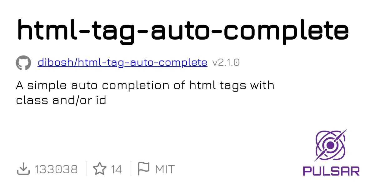 html-tag-auto-complete