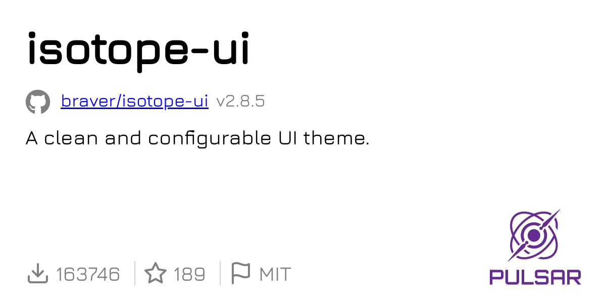isotope-ui isotope-ui