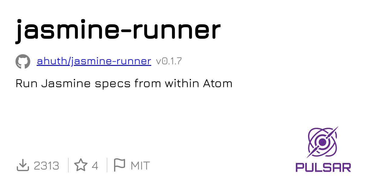 jasmine-runner