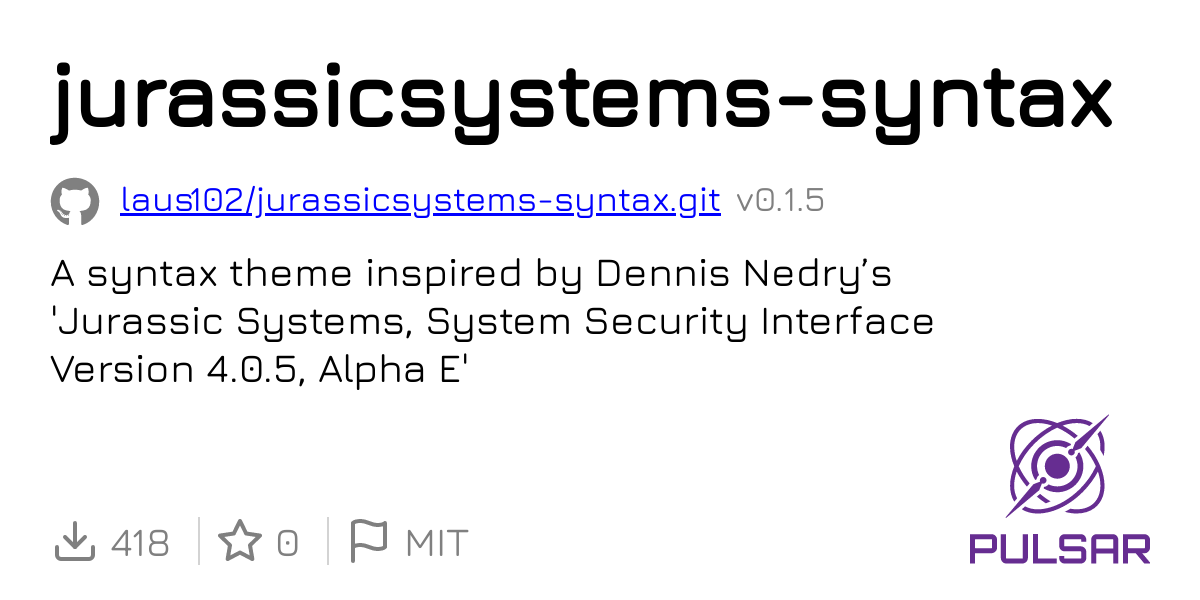 jurassicsystems-syntax