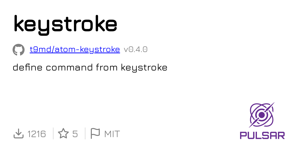 keystroke