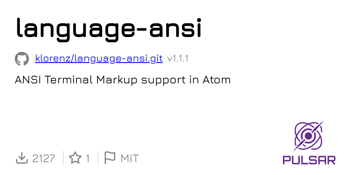 language-ansi