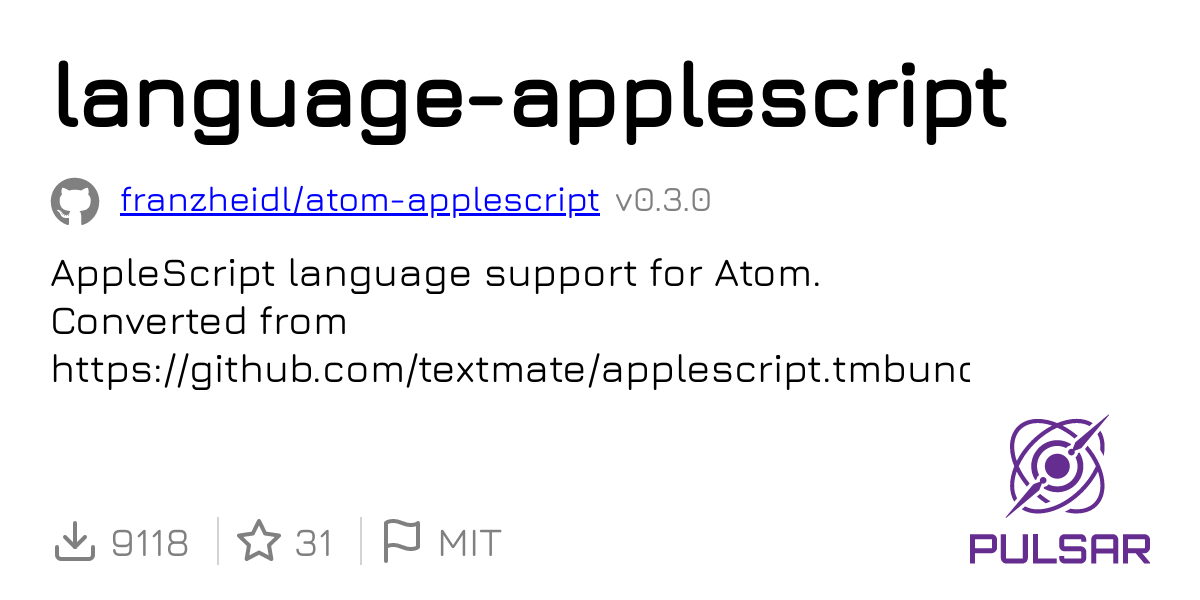 language-applescript language-applescript