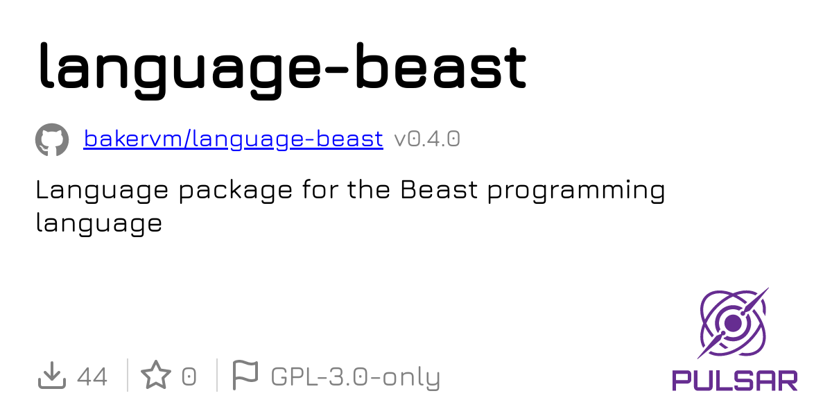 language-beast