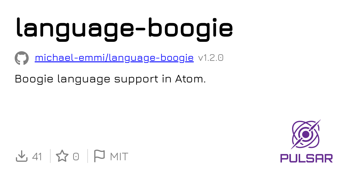 language-boogie