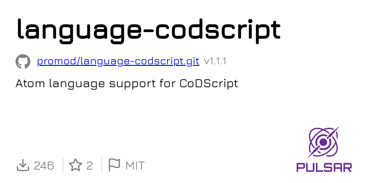 language-codscript