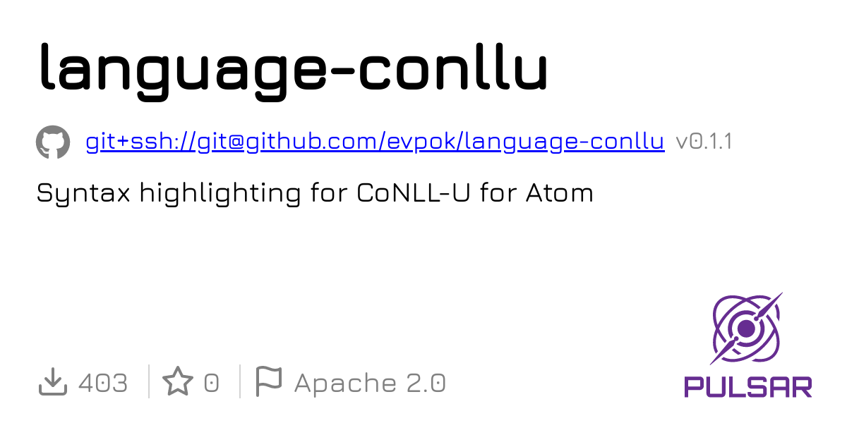 language-conllu