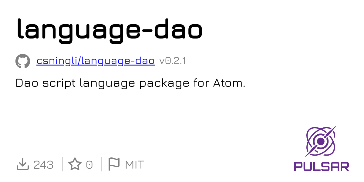 language-dao
