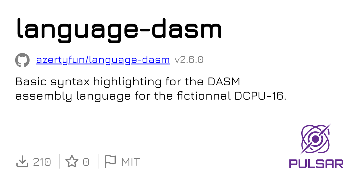 language-dasm