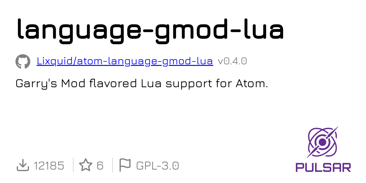 Language Gmod Lua 