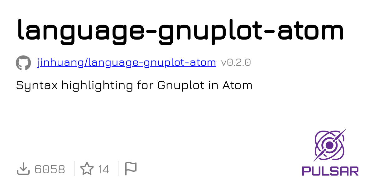 language-gnuplot-atom