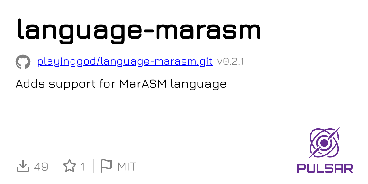 language-marasm