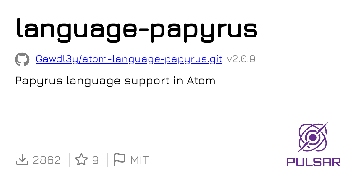 language-papyrus