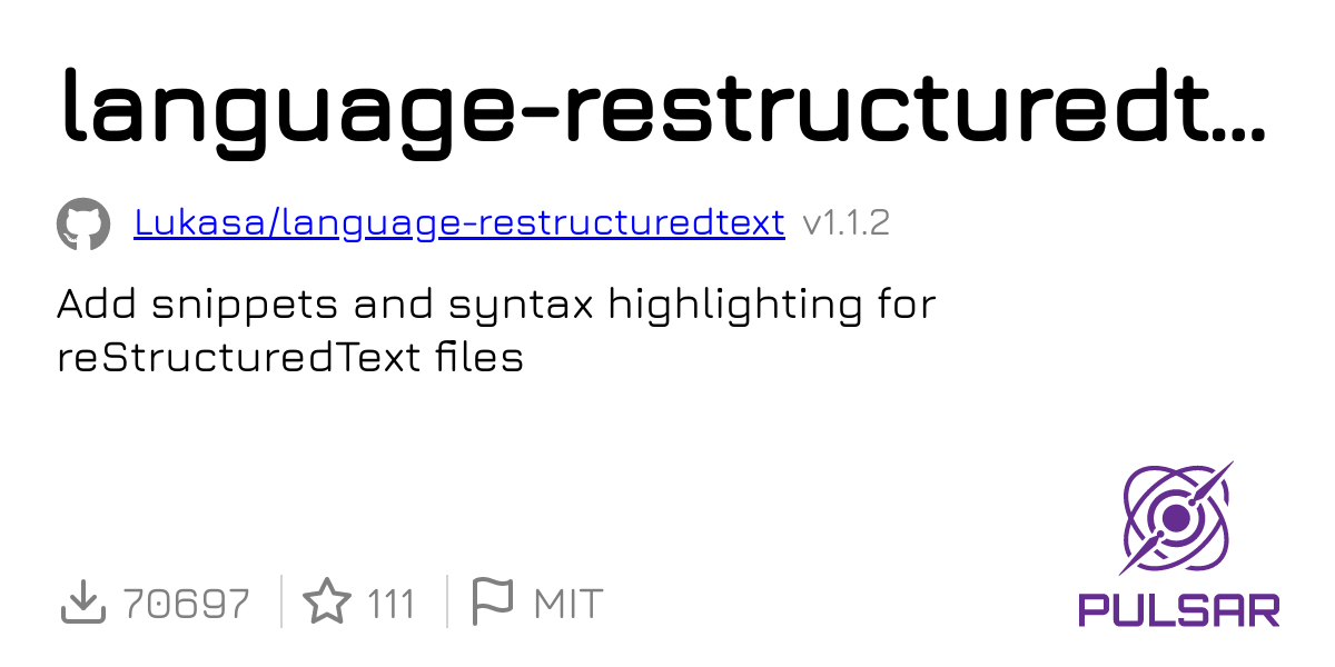 language-restructuredtext