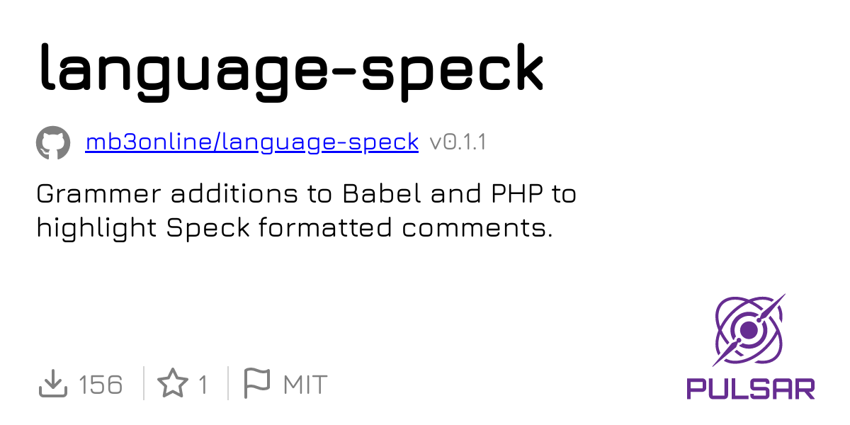 language-speck