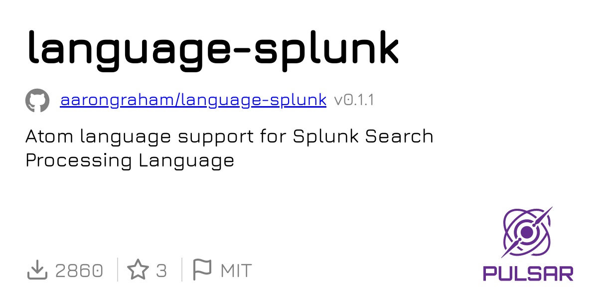 Language Splunk 