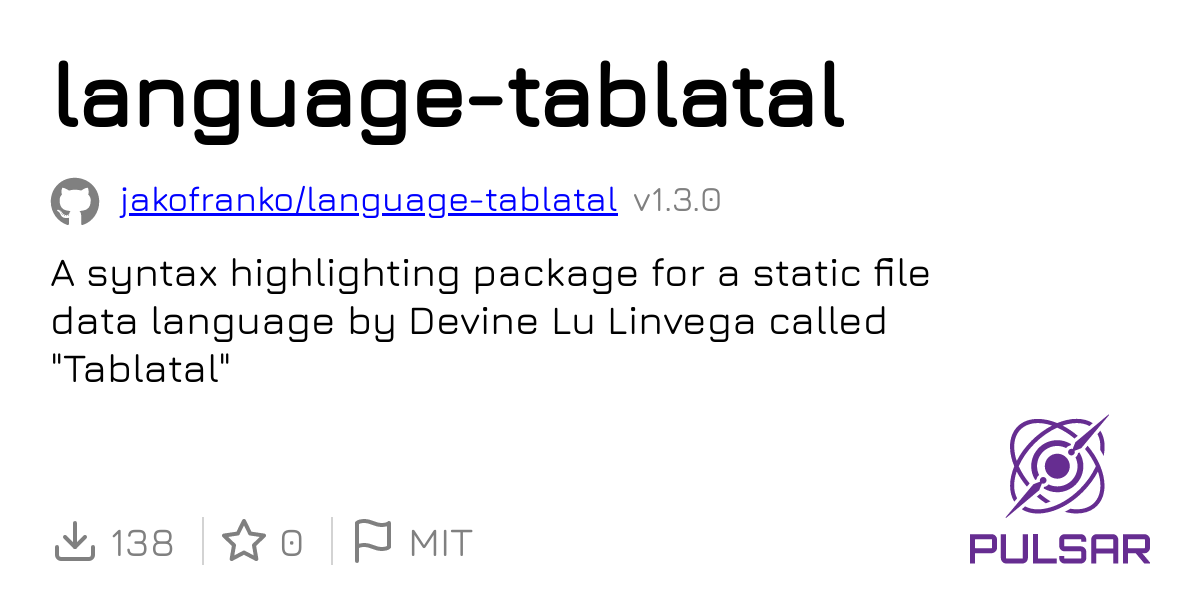 language-tablatal