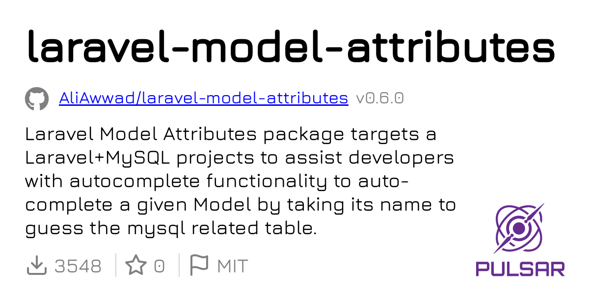 laravel-model-attributes laravel-model-attributes
