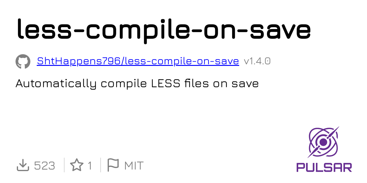 less-compile-on-save less-compile-on-save