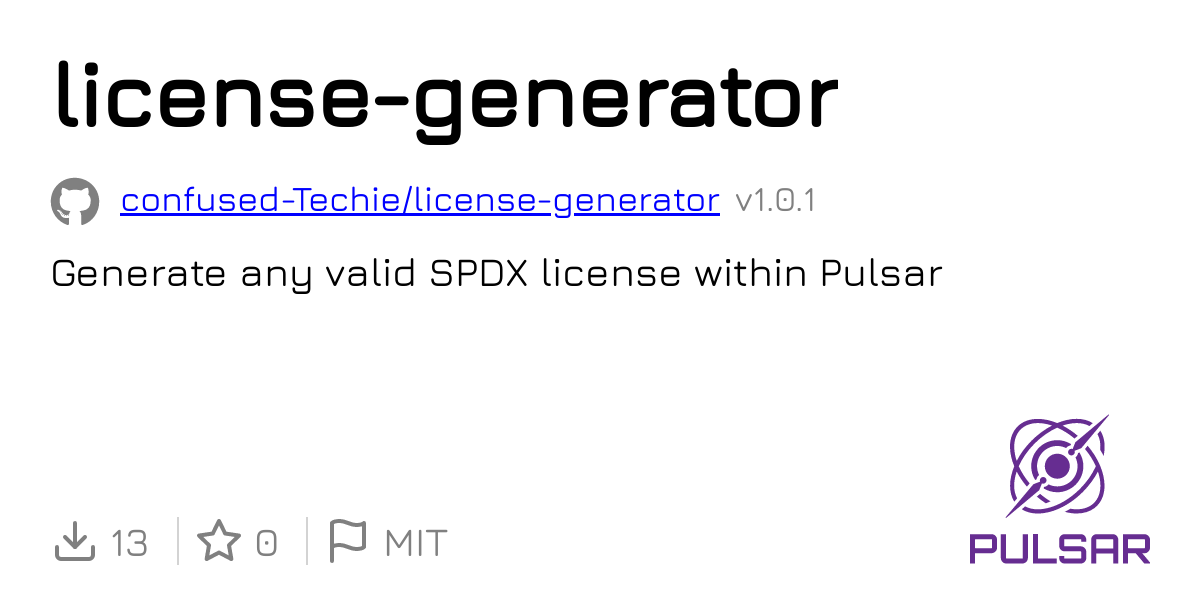 license-generator