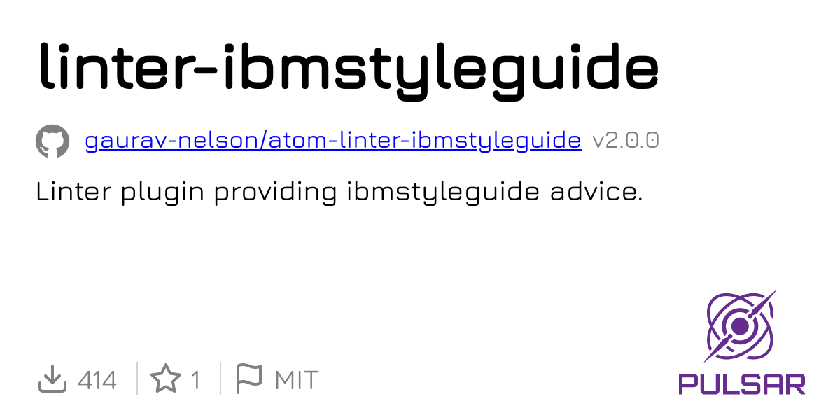 linter-ibmstyleguide linter-ibmstyleguide