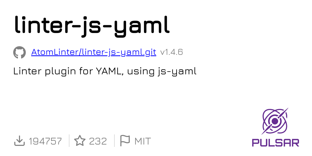 linter-js-yaml linter-js-yaml