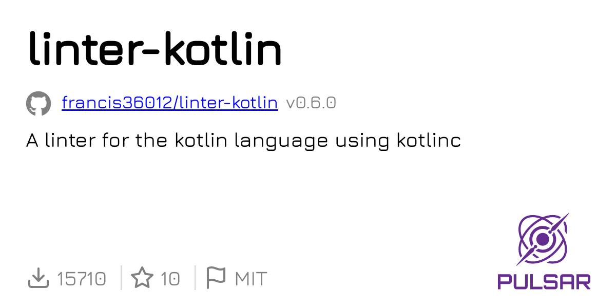 linter-kotlin linter-kotlin