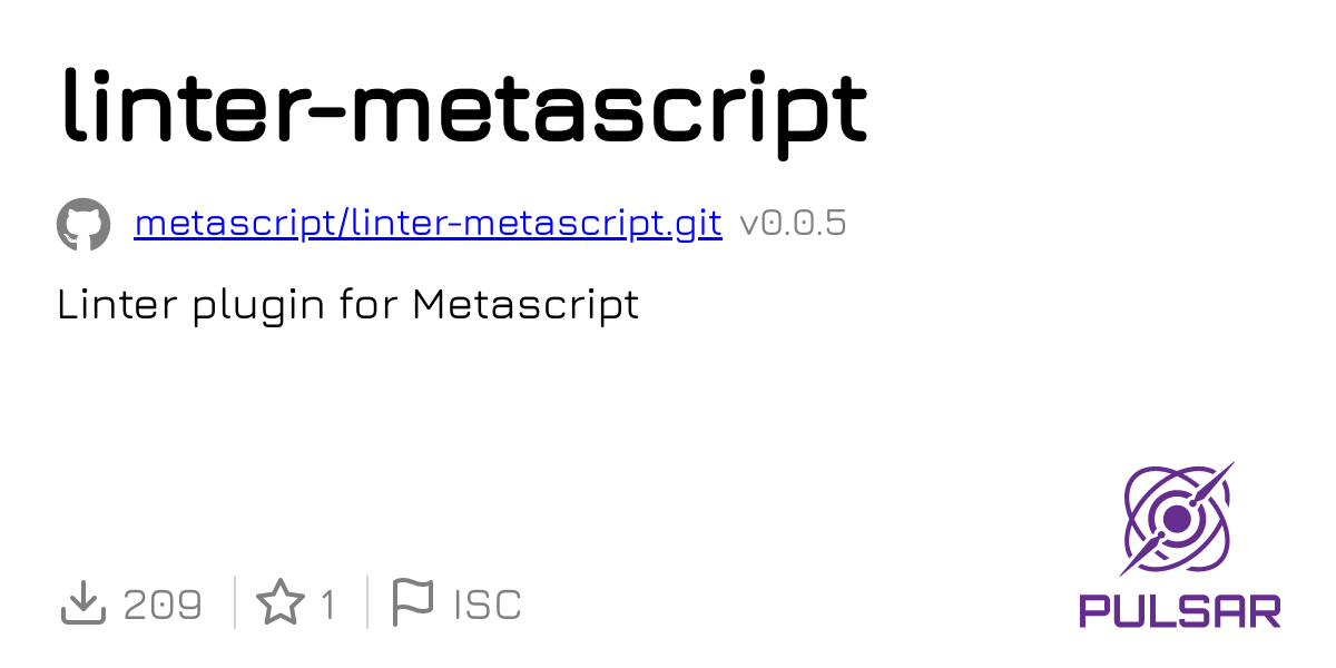 linter-metascript