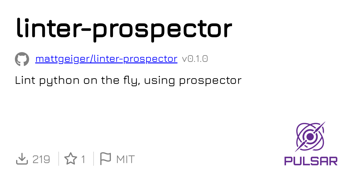 linter-prospector