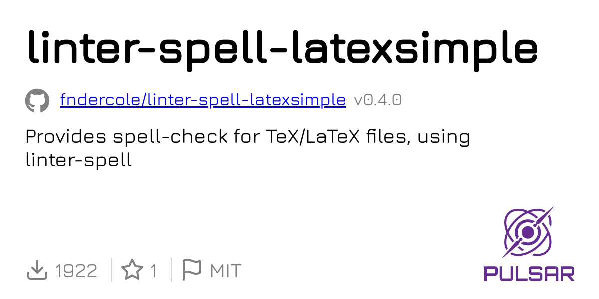 linter-spell-latexsimple