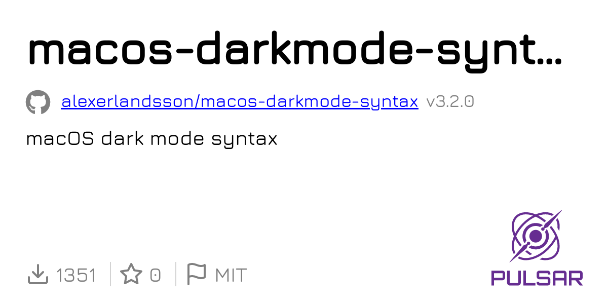 Macos Darkmode Syntax 8508