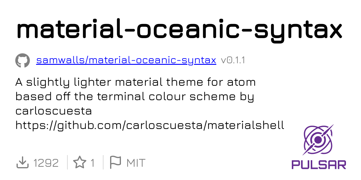 material-oceanic-syntax
