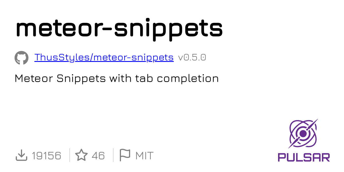 meteor-snippets