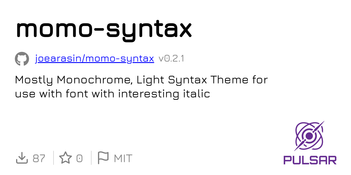 momo-syntax