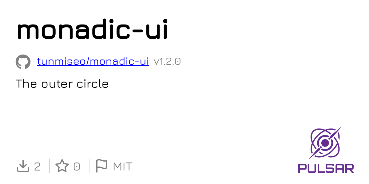 monadic-ui monadic-ui